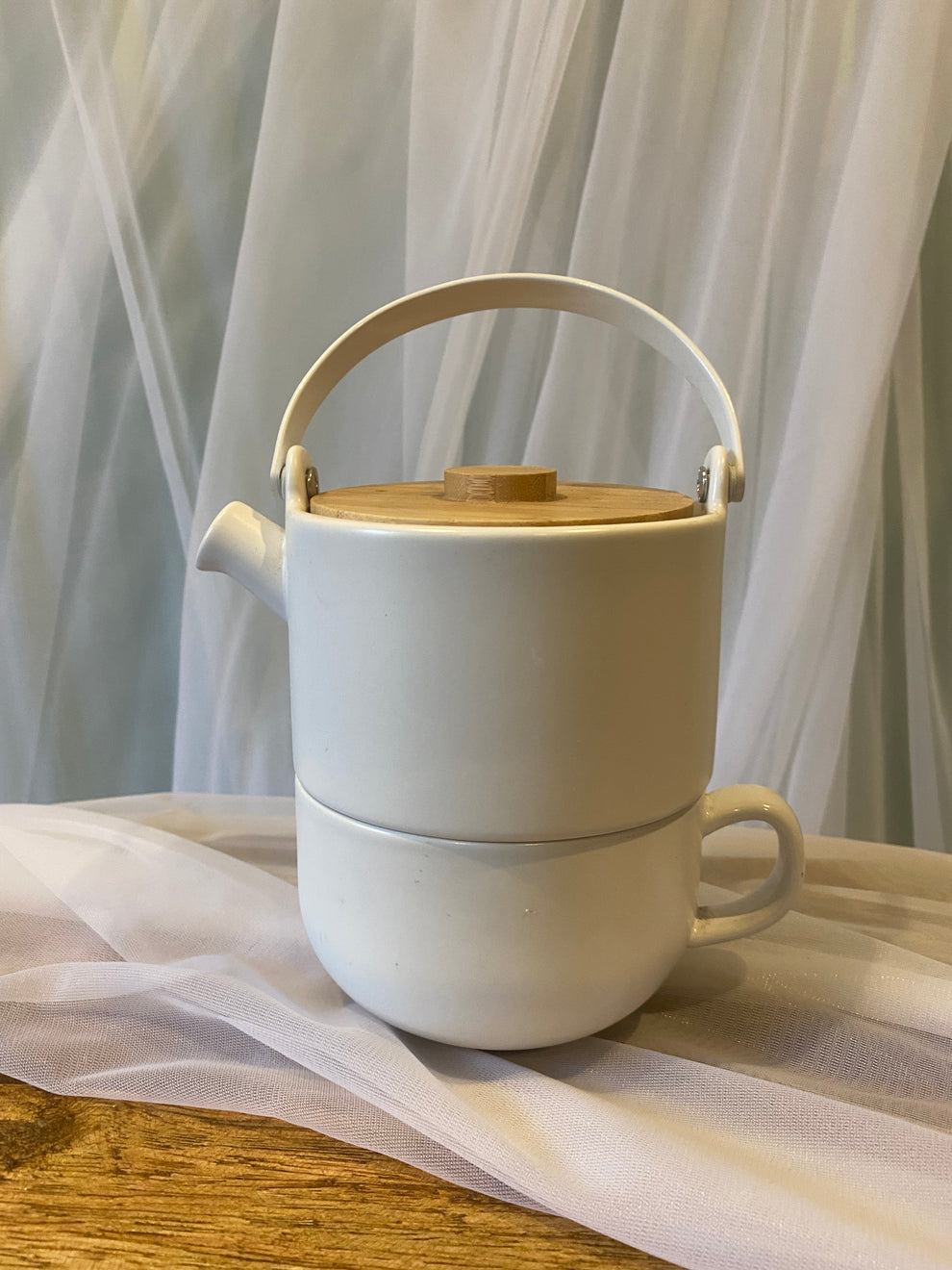 Tea For One - Teapot and Cup Set – Sweet Caroline Floral Design
